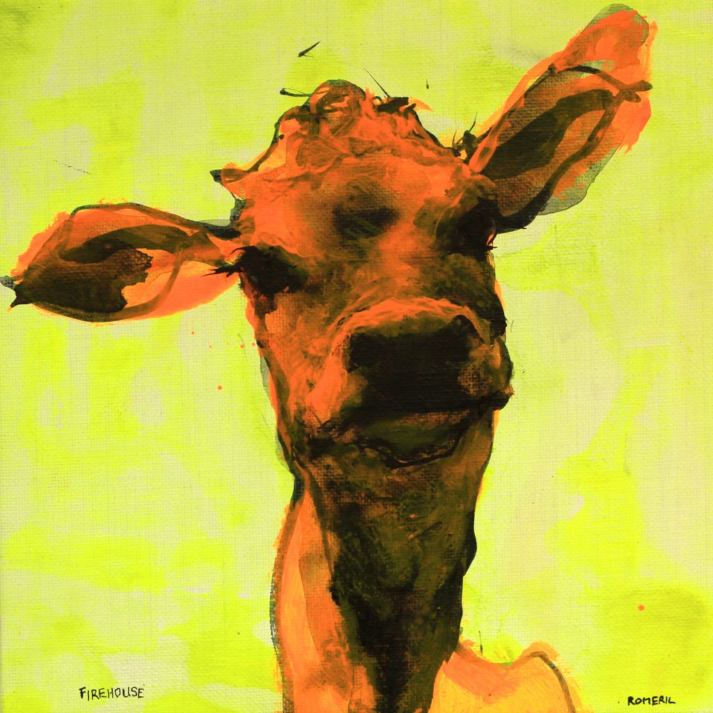 Cows in Discos, Firehouse - Nicholas Romeril