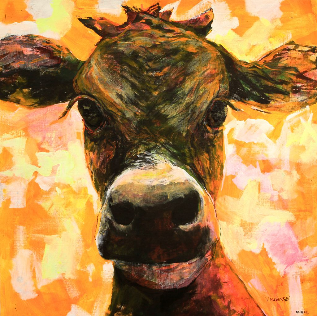 Cows in Discos, L'auberge - Nicholas Romeril