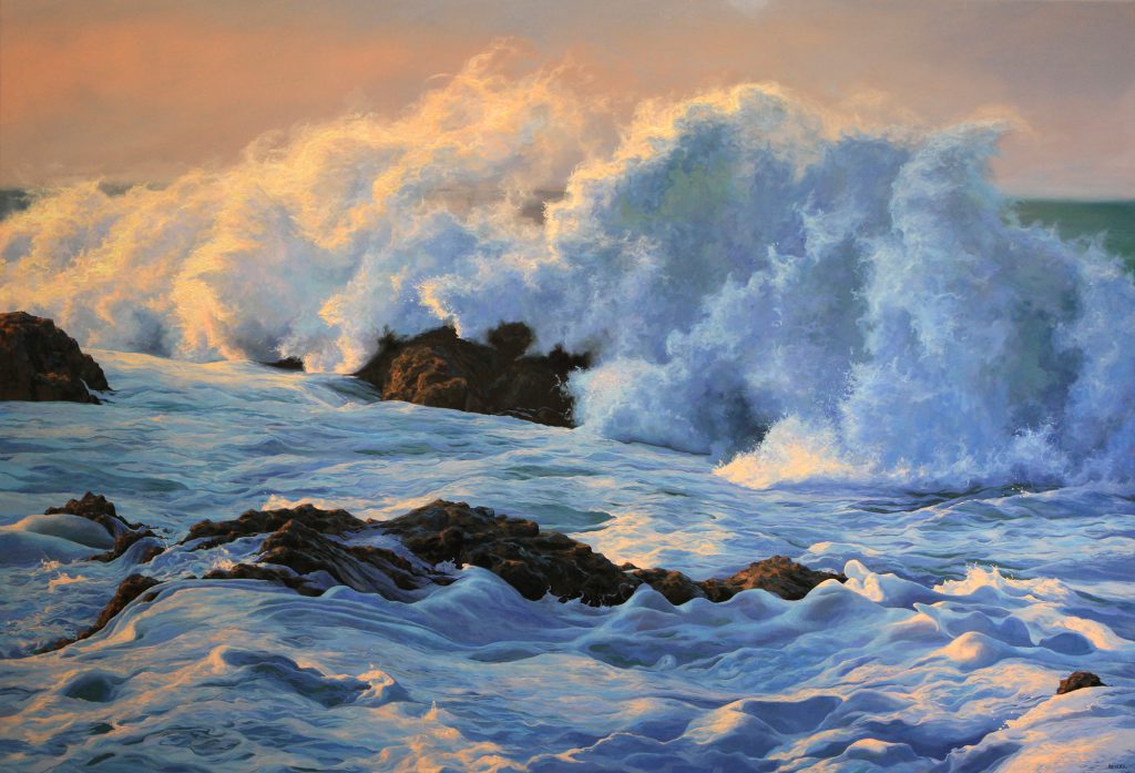 Crashing wave - Nicholas Romeril