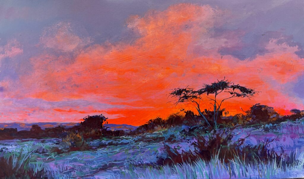 Early Start, Scrubland - Nicholas Romeril